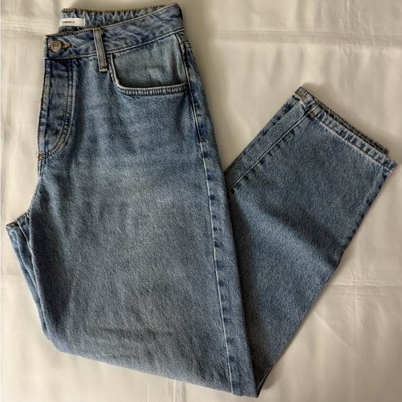 Forever 21 | Jeans | Forever 2 Button Fly Blue Jeans Straight Leg W ...